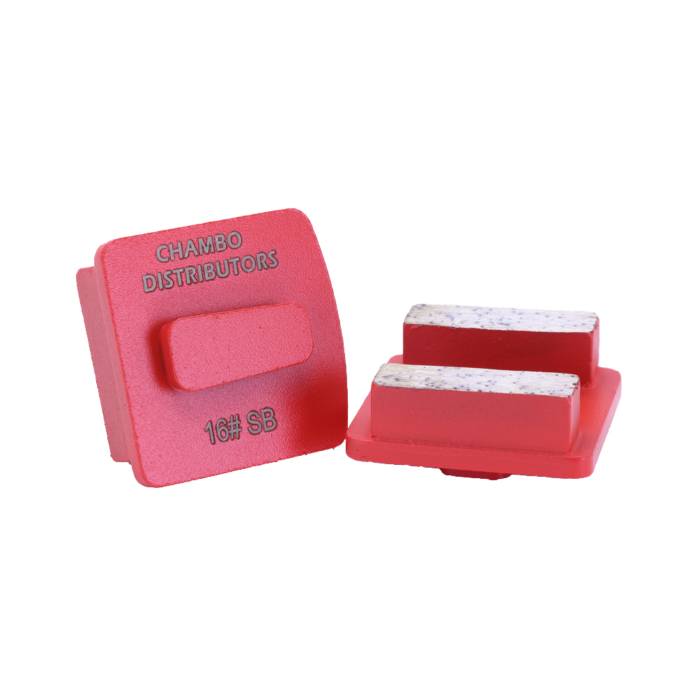 Redi-Lock DOUBLE BAR SEGMENT – MEDIUM BOND – 16 GRIT – Chambo Distributors