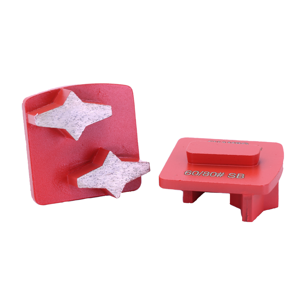 Redi-Lock DOUBLE STAR SEGMENT – EXTRA SOFT BOND – 16 GRIT – Chambo ...